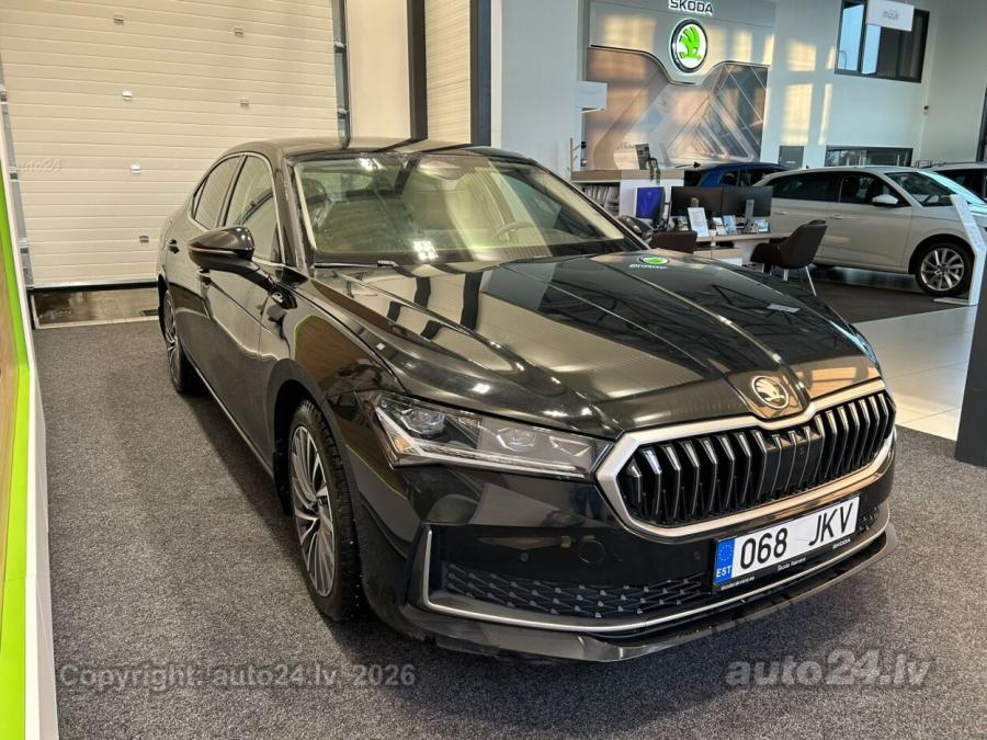 Melns Skoda SuperB 2024 Rakvere, ar dzinēja tilpumu 2.00 L un nobraukumu 44 tūkst. km par 40100 €, foto 2 vietnē AUTOMOTO.COM.LV