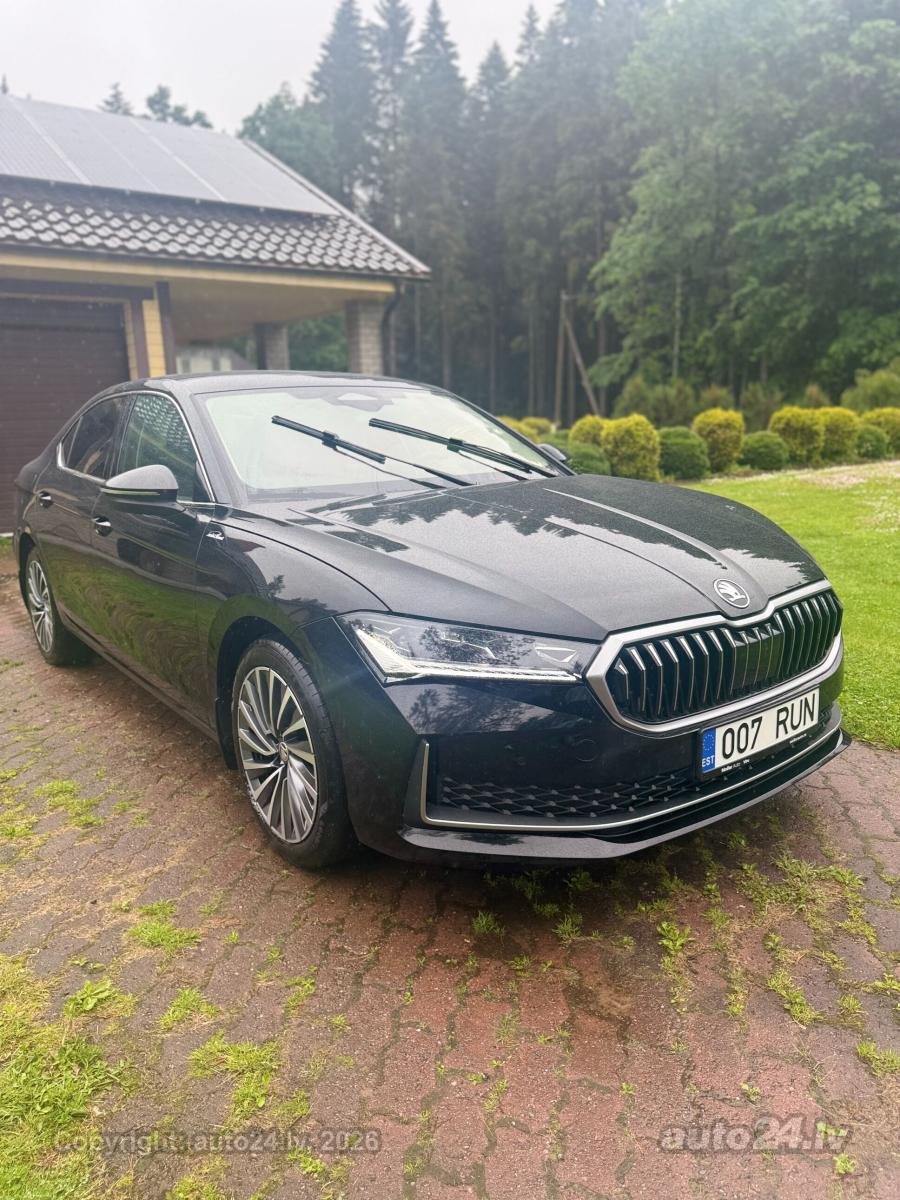 Melns Skoda SuperB 2024 Tallina, ar dzinēja tilpumu 2.00 L un nobraukumu 36 tūkst. km par 42000 €, foto 3 vietnē AUTOMOTO.COM.LV