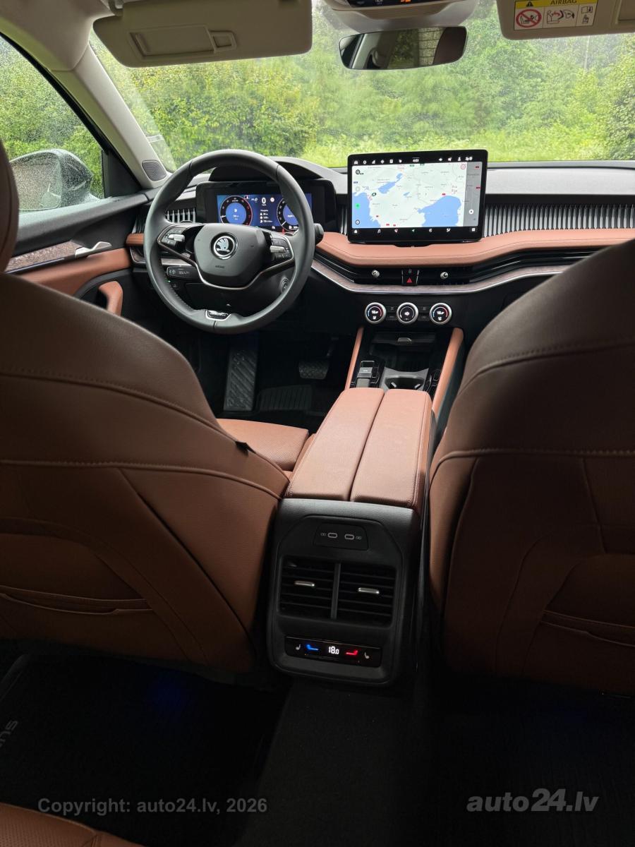 Melns Skoda SuperB 2024 Tallina, ar dzinēja tilpumu 2.00 L un nobraukumu 36 tūkst. km par 42000 €, foto 7 vietnē AUTOMOTO.COM.LV