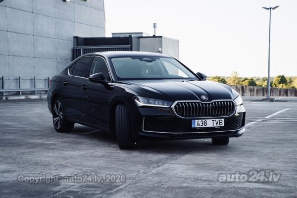 Melns Skoda SuperB 2024 Tallina, ar dzinēja tilpumu 2.00 L un nobraukumu 43 tūkst. km par 45500 €, foto 4 vietnē AUTOMOTO.COM.LV