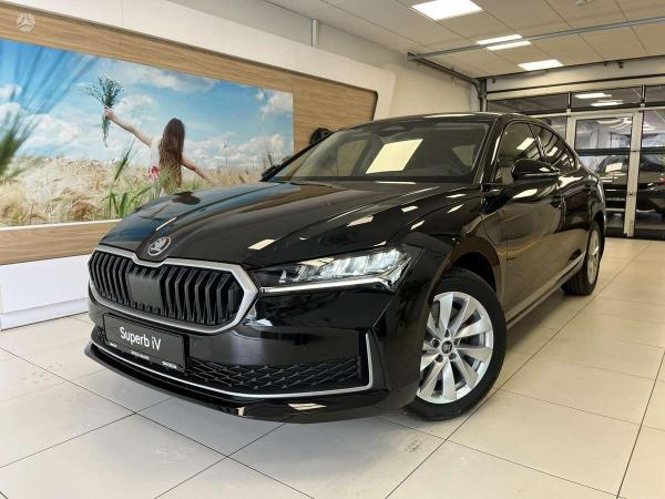 Skoda SuperB 2026 in Kaunas on AUTOMOTO.COM.LV Black Skoda SuperB 2026 in Kaunas, with an engine capacity of 1.50 L and mileage of 0 thousand km for 39900 €, photo 1 on AUTOMOTO.COM.LV