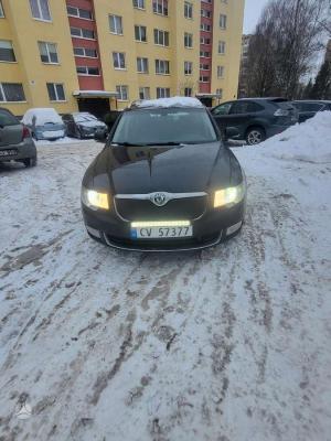 Black Skoda SuperB 2010 in Panevezys, with an engine capacity of 2.00 L and mileage of 27 thousand km for 2100 €, photo  on AUTOMOTO.COM.LV