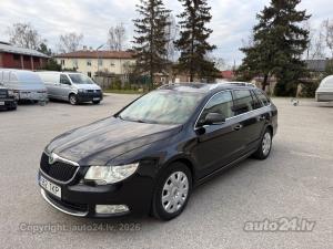 Melns Skoda SuperB 2010 Tartu, ar dzinēja tilpumu 2.00 L un nobraukumu 350 tūkst. km par 4200 €, foto  vietnē AUTOMOTO.COM.LV