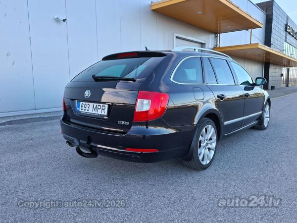 Black Skoda SuperB 2010 in Tallinn, with an engine capacity of 2.00 L and mileage of 0 thousand km for 5899 €, photo 3 on AUTOMOTO.COM.LV
