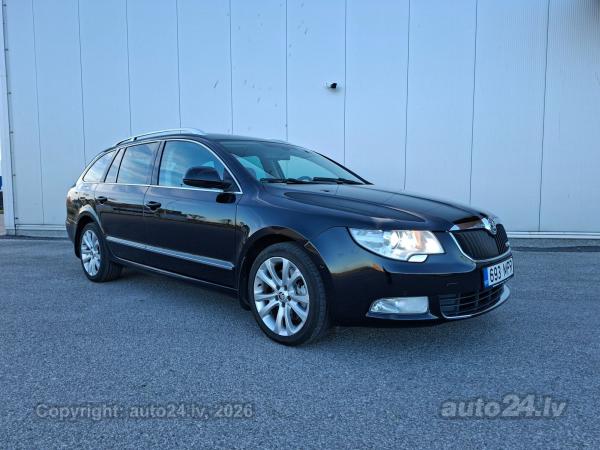 Black Skoda SuperB 2010 in Tallinn, with an engine capacity of 2.00 L and mileage of 0 thousand km for 5899 €, photo 4 on AUTOMOTO.COM.LV