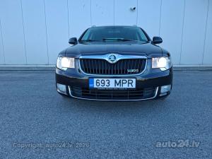 Black Skoda SuperB 2010 in Tallinn, with an engine capacity of 2.00 L and mileage of 0 thousand km for 5899 €, photo 12 on AUTOMOTO.COM.LV