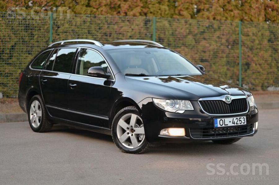 Melns Skoda SuperB 2010 Jelgava, ar dzinēja tilpumu 2.00 L un nobraukumu 230 tūkst. km par 5500 €, foto 1 vietnē AUTOMOTO.COM.LV