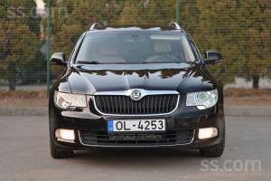Melns Skoda SuperB 2010 Jelgava, ar dzinēja tilpumu 2.00 L un nobraukumu 230 tūkst. km par 5500 €, foto 3 vietnē AUTOMOTO.COM.LV