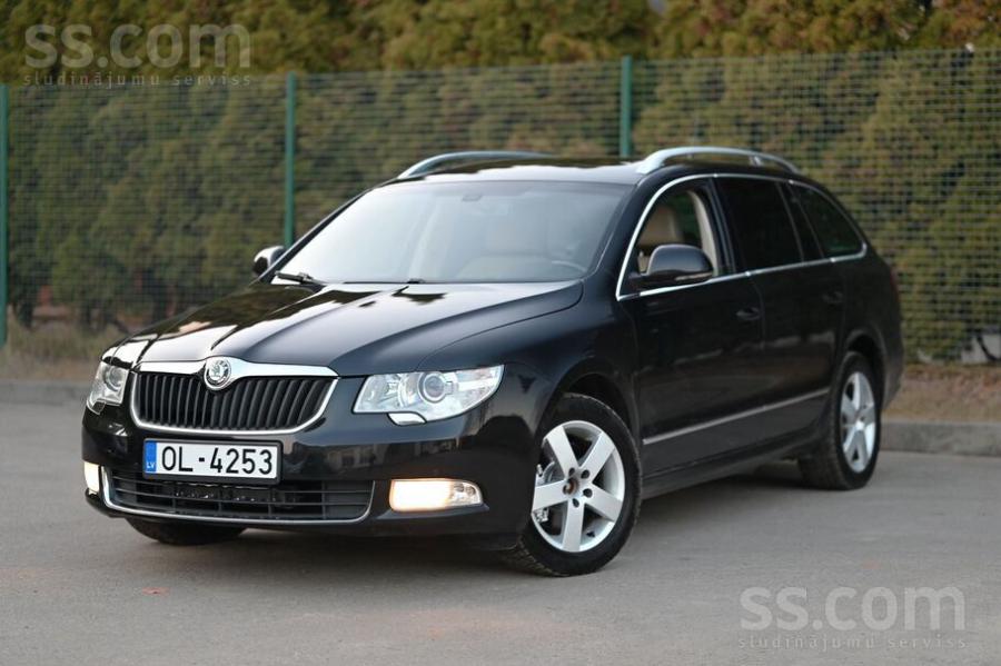 Melns Skoda SuperB 2010 Jelgava, ar dzinēja tilpumu 2.00 L un nobraukumu 230 tūkst. km par 5500 €, foto 4 vietnē AUTOMOTO.COM.LV