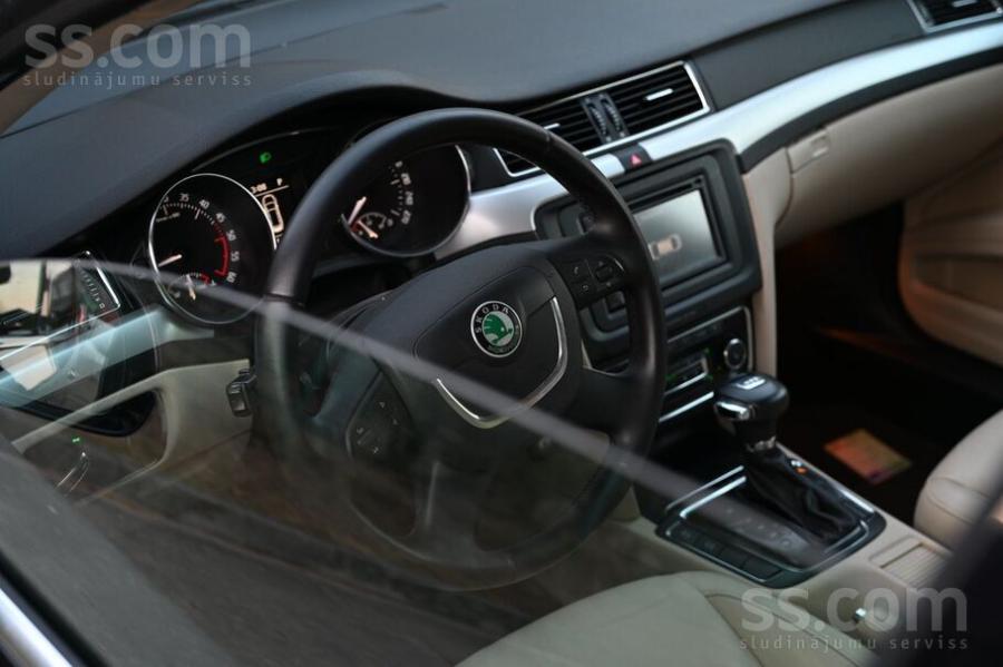 Melns Skoda SuperB 2010 Jelgava, ar dzinēja tilpumu 2.00 L un nobraukumu 230 tūkst. km par 5500 €, foto 8 vietnē AUTOMOTO.COM.LV