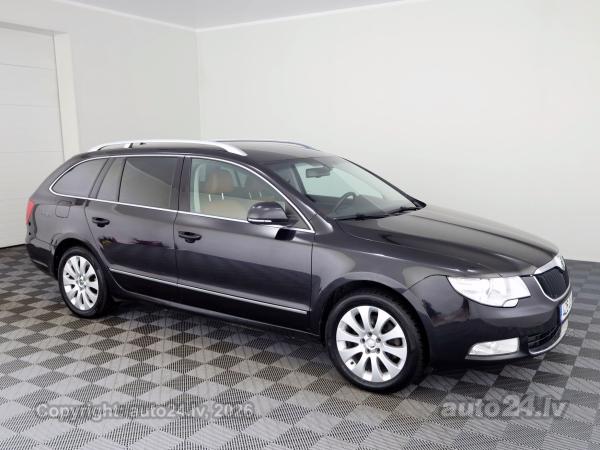Black Skoda SuperB 2010 in Tallinn, with an engine capacity of 2.00 L and mileage of 266 thousand km for 2999 €, photo 1 on AUTOMOTO.COM.LV