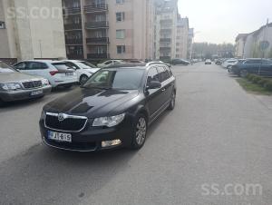 Black Skoda SuperB 2010 in Riga, with an engine capacity of 2.00 L and mileage of 0 thousand km for 1800 €, photo 3 on AUTOMOTO.COM.LV