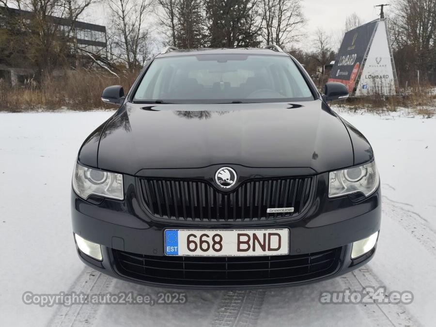 Black Skoda SuperB 2011 in Tartu, with an engine capacity of 1.60 L and mileage of 300 thousand km for 4499 €, photo 3 on AUTOMOTO.COM.LV