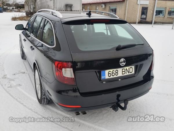 Black Skoda SuperB 2011 in Tartu, with an engine capacity of 1.60 L and mileage of 300 thousand km for 4499 €, photo 7 on AUTOMOTO.COM.LV