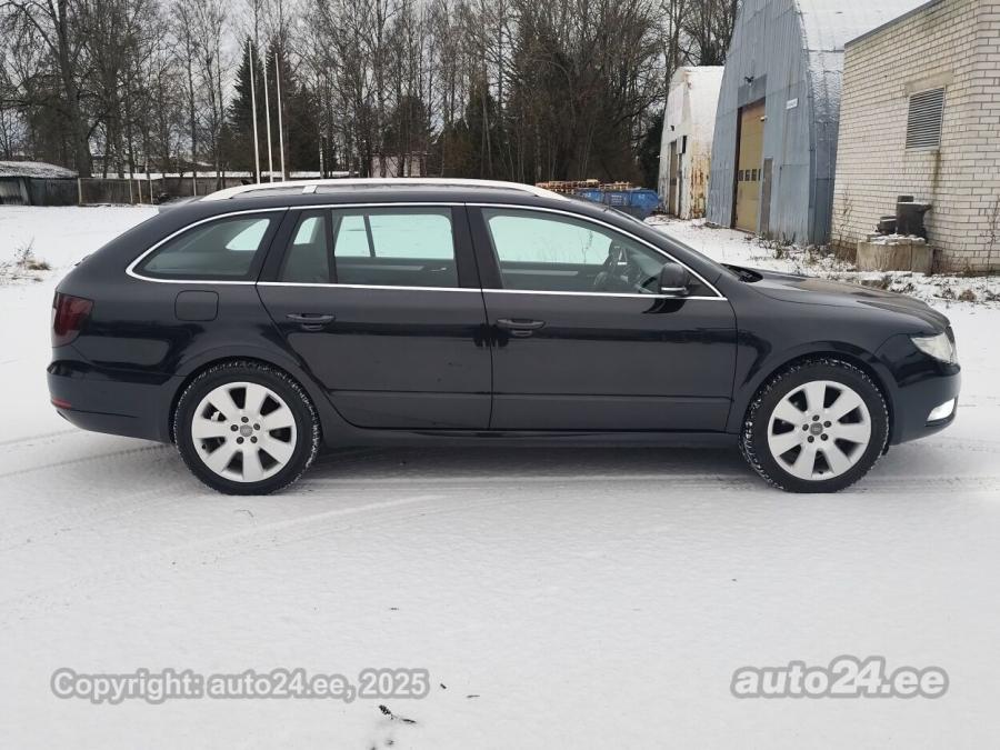 Black Skoda SuperB 2011 in Tartu, with an engine capacity of 1.60 L and mileage of 300 thousand km for 4499 €, photo 11 on AUTOMOTO.COM.LV