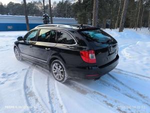 Black Skoda SuperB 2011 in Kaunas, with an engine capacity of 2.00 L and mileage of 257 thousand km for 6995 €, photo 5 on AUTOMOTO.COM.LV
