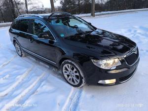 Black Skoda SuperB 2011 in Kaunas, with an engine capacity of 2.00 L and mileage of 257 thousand km for 6995 €, photo 10 on AUTOMOTO.COM.LV