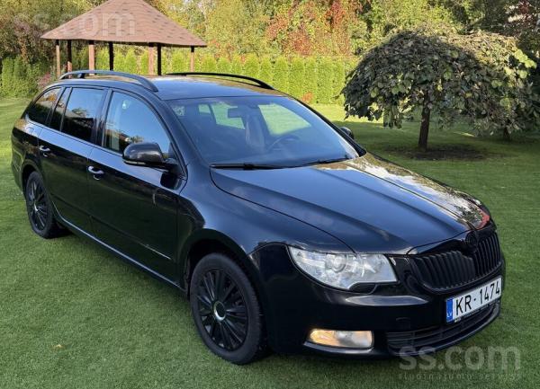 Melns Skoda SuperB 2011 Rīga, ar dzinēja tilpumu 2.00 L un nobraukumu 379 tūkst. km par 4200 €, foto 2 vietnē AUTOMOTO.COM.LV