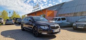 Black Skoda SuperB 2011 in Riga, with an engine capacity of 2.00 L and mileage of 395 thousand km for 4450 €, photo  on AUTOMOTO.COM.LV