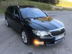 Черный Шкода Суперб 2011 в Даугавпилс, объемом двигателя 1.60 л и пробегом 254 тыс. км за 5900 €, фото  на AUTOMOTO.COM.LV