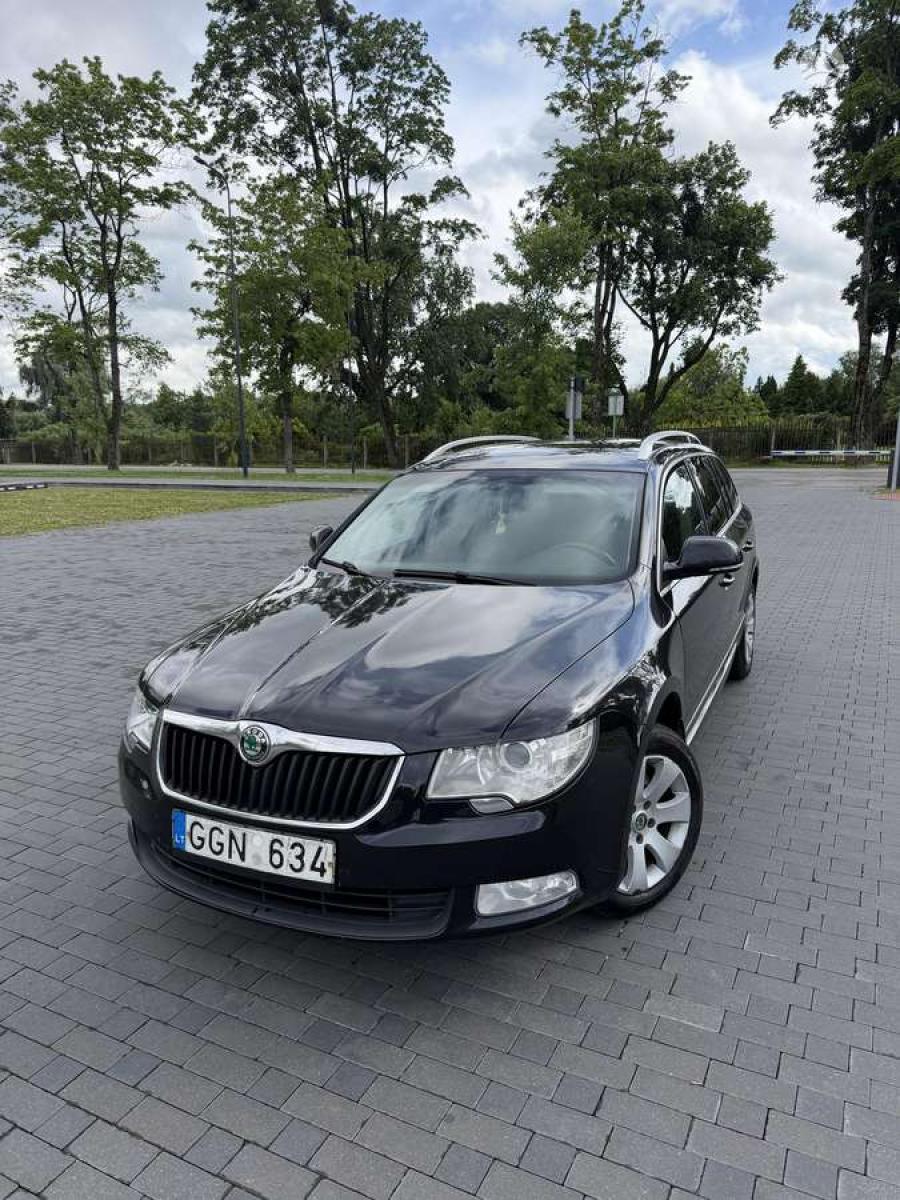 Melns Skoda SuperB 2011 Kauņa, ar dzinēja tilpumu 1.97 L un nobraukumu 320 tūkst. km par 1650 €, foto 3 vietnē AUTOMOTO.COM.LV
