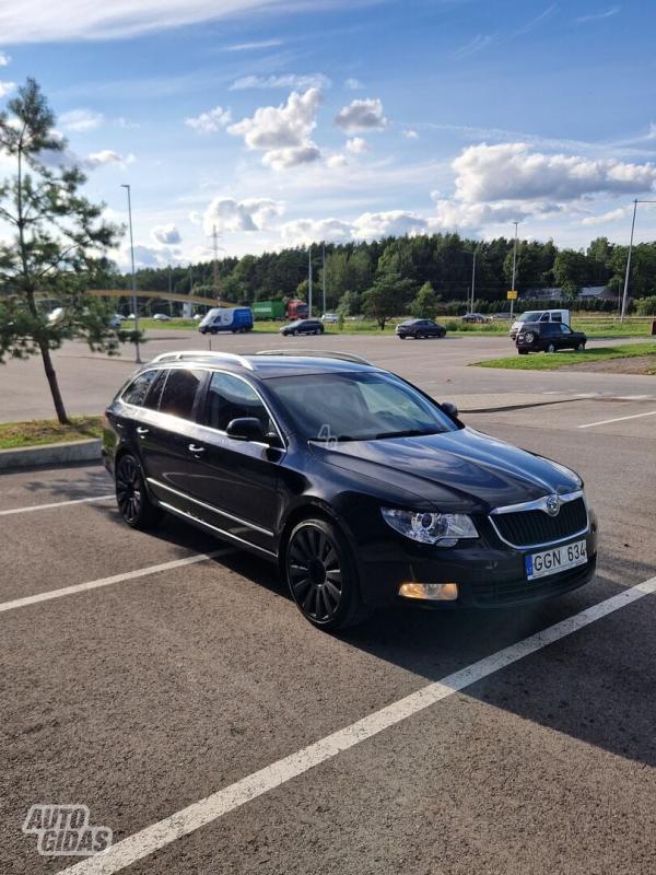 Black Skoda SuperB 2011 in Kaunas, with an engine capacity of 2.00 L and mileage of 336 thousand km for 2500 €, photo 3 on AUTOMOTO.COM.LV