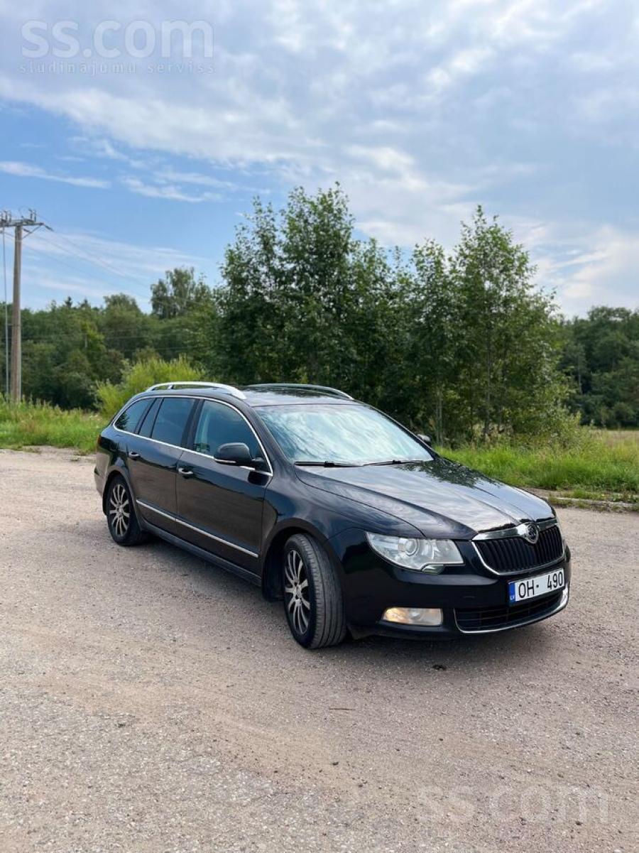Melns Skoda SuperB 2011 Kuldīga, ar dzinēja tilpumu 2.00 L un nobraukumu 366 tūkst. km par 4200 €, foto 1 vietnē AUTOMOTO.COM.LV