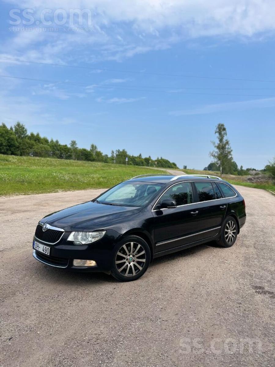 Melns Skoda SuperB 2011 Kuldīga, ar dzinēja tilpumu 2.00 L un nobraukumu 366 tūkst. km par 4200 €, foto 3 vietnē AUTOMOTO.COM.LV