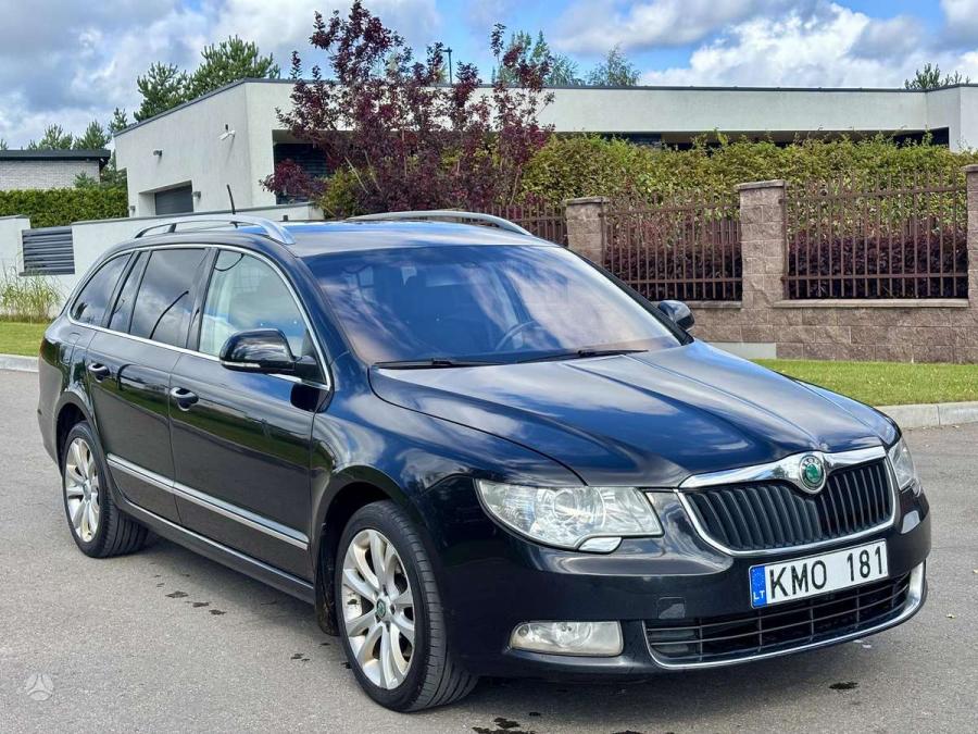 Melns Skoda SuperB 2011 Viļņa, ar dzinēja tilpumu 1.97 L un nobraukumu 370 tūkst. km par 4600 €, foto 11 vietnē AUTOMOTO.COM.LV