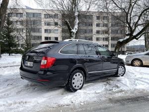 Black Skoda SuperB 2012 in Vilnius, with an engine capacity of 1.97 L and mileage of 180 thousand km for 3950 €, photo 9 on AUTOMOTO.COM.LV