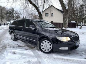 Black Skoda SuperB 2012 in Vilnius, with an engine capacity of 1.97 L and mileage of 180 thousand km for 3950 €, photo 11 on AUTOMOTO.COM.LV
