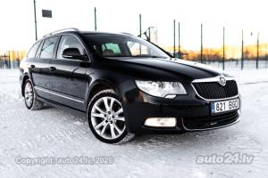 Black Skoda SuperB 2012 in Tallinn, with an engine capacity of 2.00 L and mileage of 319 thousand km for 5990 €, photo  on AUTOMOTO.COM.LV