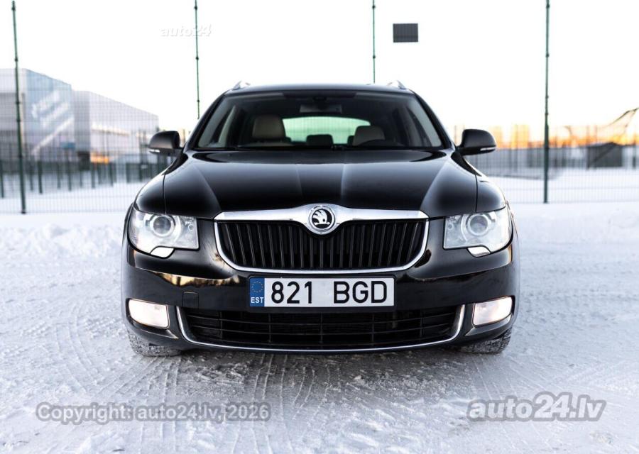 Melns Skoda SuperB 2012 Tallina, ar dzinēja tilpumu 2.00 L un nobraukumu 319 tūkst. km par 5990 €, foto 6 vietnē AUTOMOTO.COM.LV