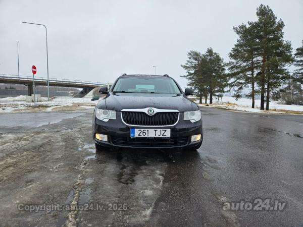 Black Skoda SuperB 2012 in Tallinn, with an engine capacity of 1.40 L and mileage of 123 thousand km for 7300 €, photo 3 on AUTOMOTO.COM.LV