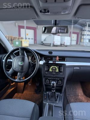 Melns Skoda SuperB 2012 Rīga, ar dzinēja tilpumu 1.60 L un nobraukumu 242 tūkst. km par 5000 €, foto 15 vietnē AUTOMOTO.COM.LV