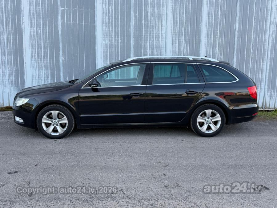 Black Skoda SuperB 2012 in Paide, with an engine capacity of 1.60 L and mileage of 230 thousand km for 6390 €, photo 9 on AUTOMOTO.COM.LV
