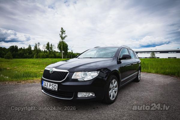 Black Skoda SuperB 2012 in Tallinn, with an engine capacity of 2.00 L and mileage of 230 thousand km for 5900 €, photo 2 on AUTOMOTO.COM.LV