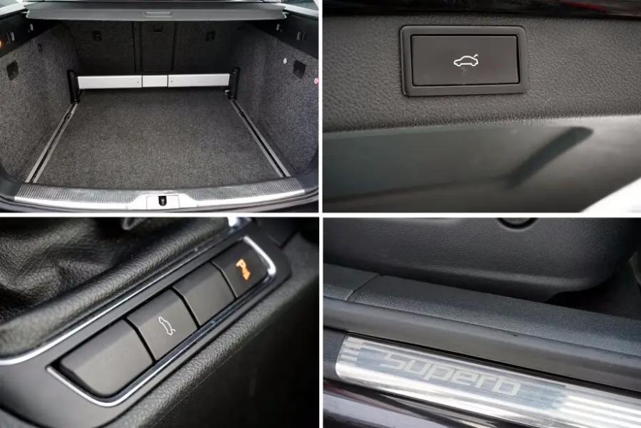 Black Skoda SuperB 2012 in Riga, with an engine capacity of 2.00 L and mileage of 238 thousand km for 6500 €, photo 30 on AUTOMOTO.COM.LV