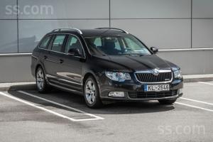 Black Skoda SuperB 2012 in Riga, with an engine capacity of 1.60 L and mileage of 242 thousand km for 5250 €, photo 4 on AUTOMOTO.COM.LV