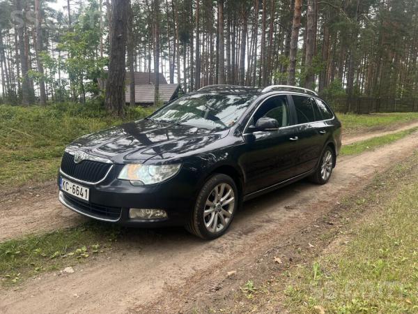 Black Skoda SuperB 2012 in Riga, with an engine capacity of 1.80 L and mileage of 179 thousand km for 6000 €, photo 1 on AUTOMOTO.COM.LV