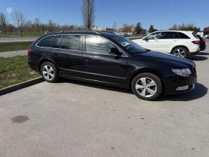 Black Skoda SuperB 2012 in Klaipeda, with an engine capacity of 1.60 L and mileage of 330 thousand km for 6000 €, photo 3 on AUTOMOTO.COM.LV