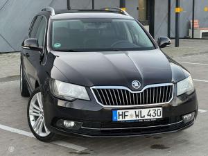 Black Skoda SuperB 2013 in Jonava, with an engine capacity of 1.97 L and mileage of 299 thousand km for 7500 €, photo 11 on AUTOMOTO.COM.LV