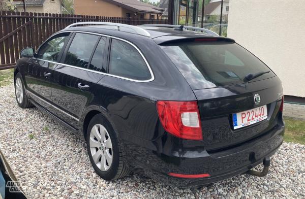 Black Skoda SuperB 2013 in Vilnius, with an engine capacity of 1.60 L and mileage of 335 thousand km for 5250 €, photo 3 on AUTOMOTO.COM.LV