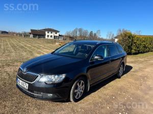 Black Skoda SuperB 2013 in Bauska, with an engine capacity of 2.00 L and mileage of 370 thousand km for 5200 €, photo  on AUTOMOTO.COM.LV