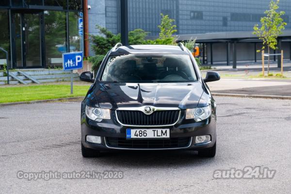 Black Skoda SuperB 2013 in Tartu, with an engine capacity of 2.00 L and mileage of 378 thousand km for 5250 €, photo 2 on AUTOMOTO.COM.LV