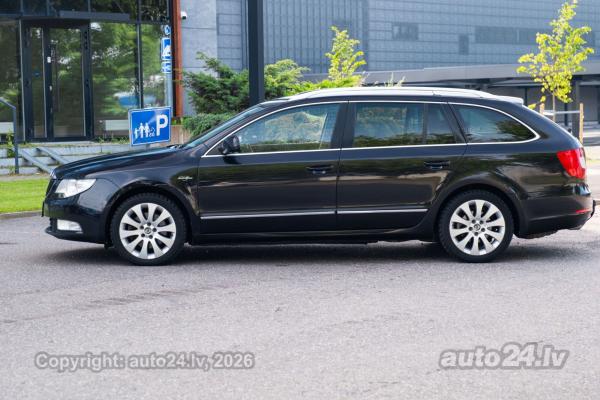 Black Skoda SuperB 2013 in Tartu, with an engine capacity of 2.00 L and mileage of 378 thousand km for 5250 €, photo 4 on AUTOMOTO.COM.LV