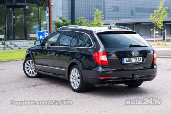 Black Skoda SuperB 2013 in Tartu, with an engine capacity of 2.00 L and mileage of 378 thousand km for 5250 €, photo 5 on AUTOMOTO.COM.LV