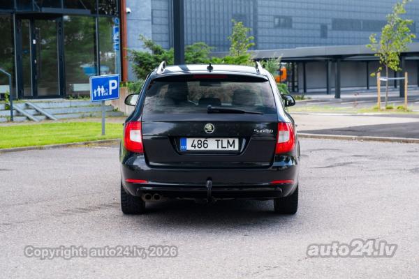 Black Skoda SuperB 2013 in Tartu, with an engine capacity of 2.00 L and mileage of 378 thousand km for 5250 €, photo 6 on AUTOMOTO.COM.LV