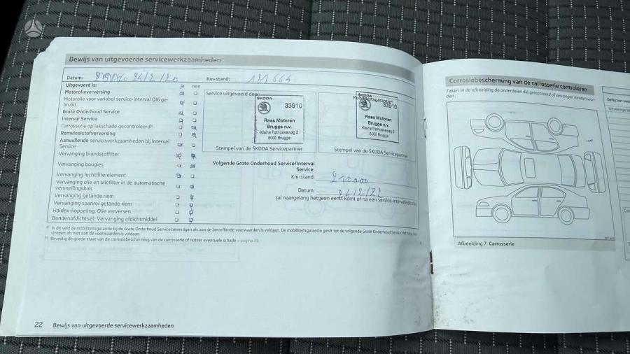 Черный Шкода Суперб 2013 в Каунас, объемом двигателя 1.60 л и пробегом 272 тыс. км за 5200 €, фото 20 на AUTOMOTO.COM.LV