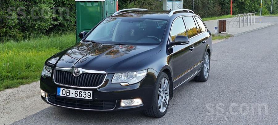 Melns Skoda SuperB 2013 Jēkabpils, ar dzinēja tilpumu 2.00 L un nobraukumu 352 tūkst. km par 6000 €, foto 4 vietnē AUTOMOTO.COM.LV